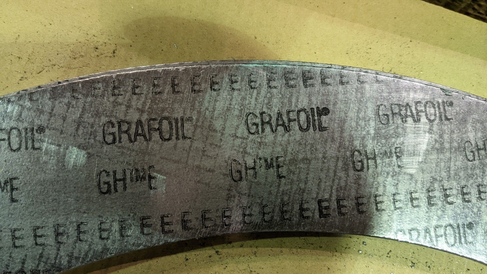 NEW Grafoil Flexible Graphite Gasket 24" 300# Gaskets NEW | eBay
