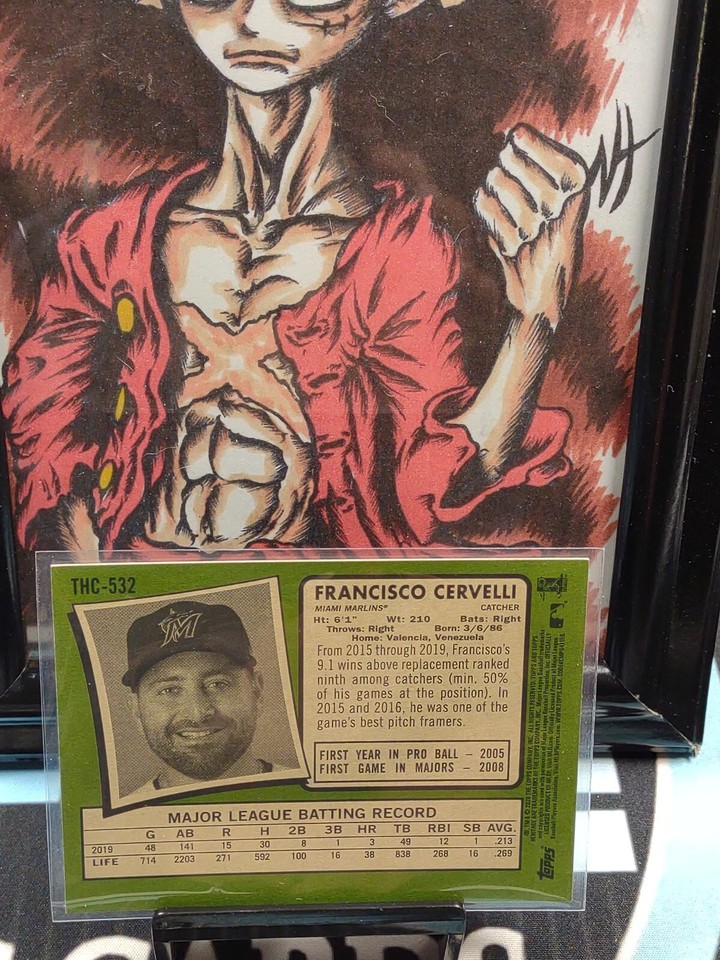 Francisco Cervelli 2020 Topps Hertiage Baseball Purple Refractor Hot ...