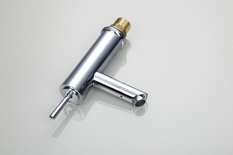 Stainless Steel Bathroom Single Handle Basin Vanity Faucet Sink Mixer ...