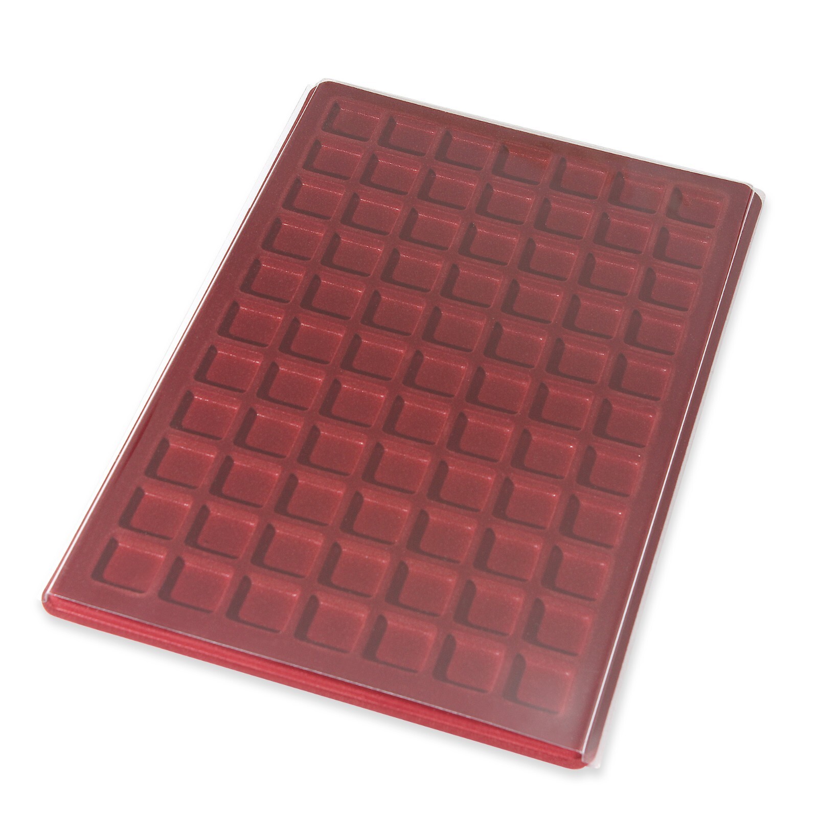 Red COIN TRAY for Small Coins or Medals - Compartment Size 23x23mm ...