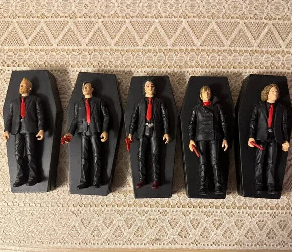 RARE: MY CHEMICAL ROMANCE Action Figures / Rock Action Heroes Authentic ...