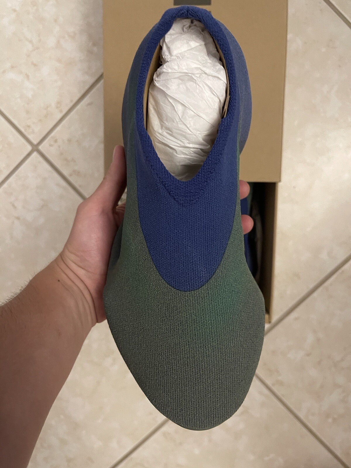 Size 9 - Yeezy Knit Runner Sulfur for sale online | eBay