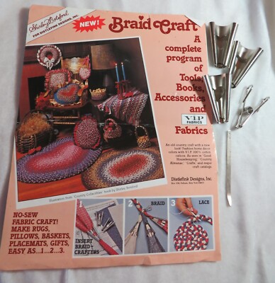 Shirley Botford's Complete Book of Braid Craft Rug Making Instructions ...
