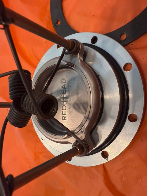 RedHead Dry Break Quick Fill Fuel Cap For Dirt Bike or Car Fuel Cell ...