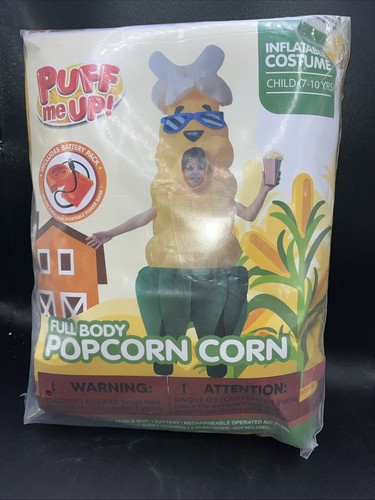 Popcorn Corn Inflatable Suit Ages 7-10 By Spooktacular Creations ...