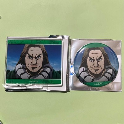 Kingdom Tou Trading Acrylic Stand & Can Badge Set Official Japan ...