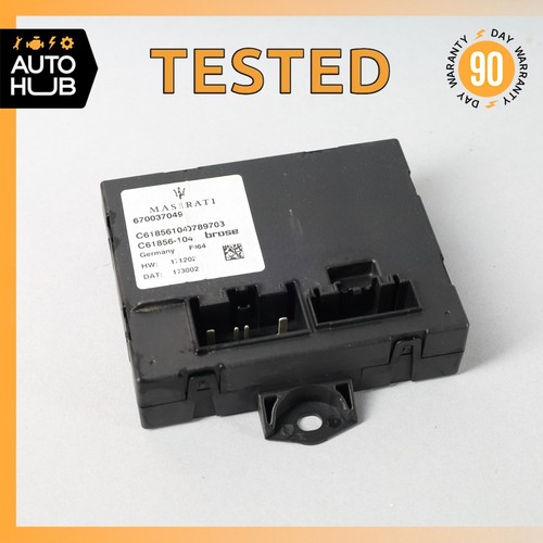 Maserati Quattroporte M156 S Q4 Trunk Lid Liftgate Tail Gate Control ...