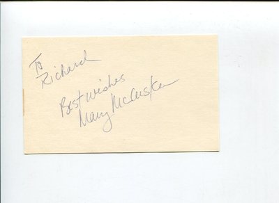 Mary McCusker Turner & Hooch Star Trek TNG Acting Coach Signed ...