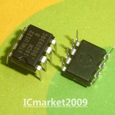 10 PCS AT24C16C-PUM DIP-8 AT24C16 24C16 16CM B AT24C16B-PU 2-Wire ...