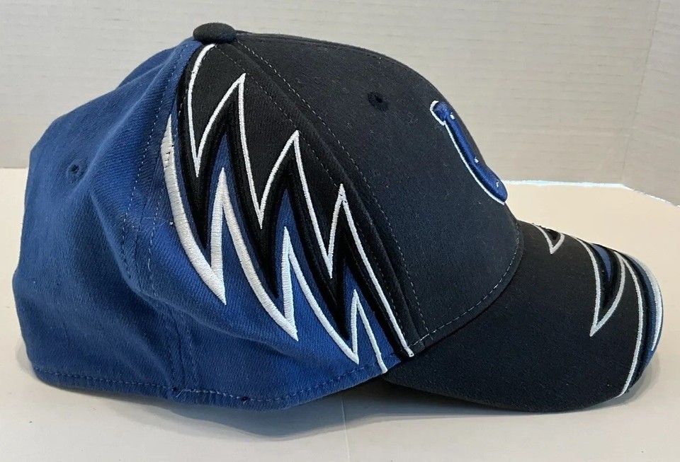 Reebok NFL Indianapolis Colts Blue Stretch Fit Baseball Hat Cap Size L ...