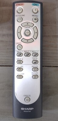 Remote Control SUM-3(AA R6) Sharp RRMCGA176WJSA | eBay