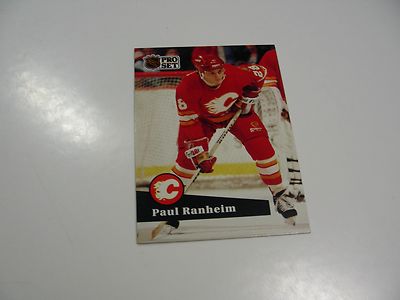 Paul Ranheim 1991 NHL Pro Set (French) card #31 | eBay