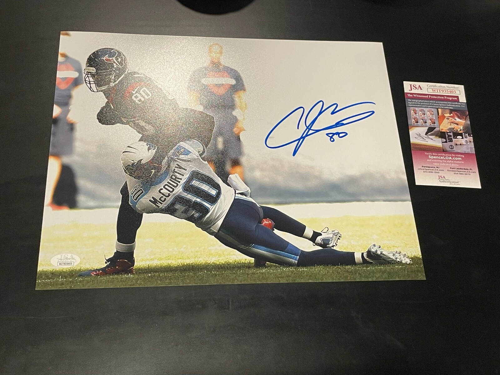 Andre Johnson Autographed Memorabilia | Signed Photo, Jersey ...