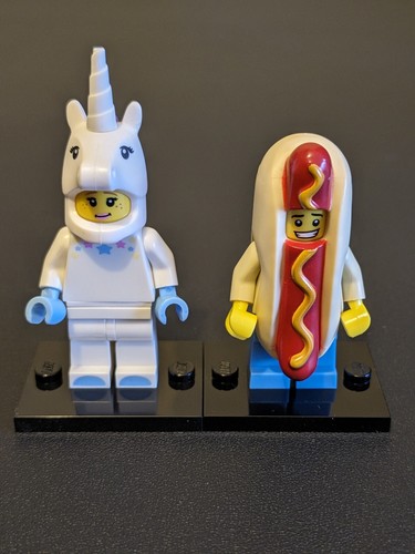 LEGO 71008 Series 13 Collectible Minifigure UNICORN & HOT DOG SUIT ...