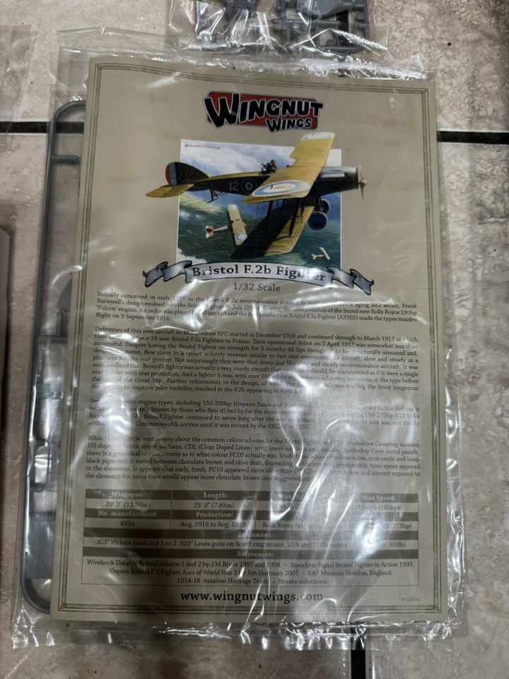1/32 Wingnut Wings 32004: Bristol F.2b Fighter | eBay