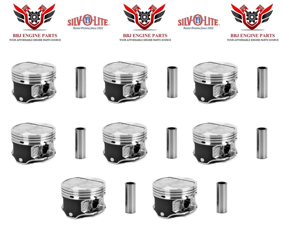 Chrysler Dodge Mopar 360 V8 Enginetech Pistons (8) 1993 - 2003 | eBay