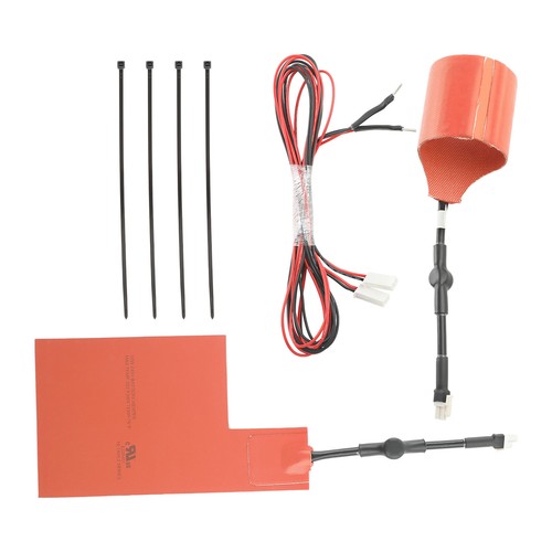 Air-Cooled Standby Oil Heater Kit Battery Heater Pad For Generac 7102 9 ...