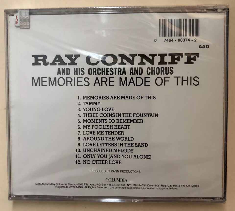 Ray Conniff : Memories Are Made Of This Brand New Sealed (CD) | eBay