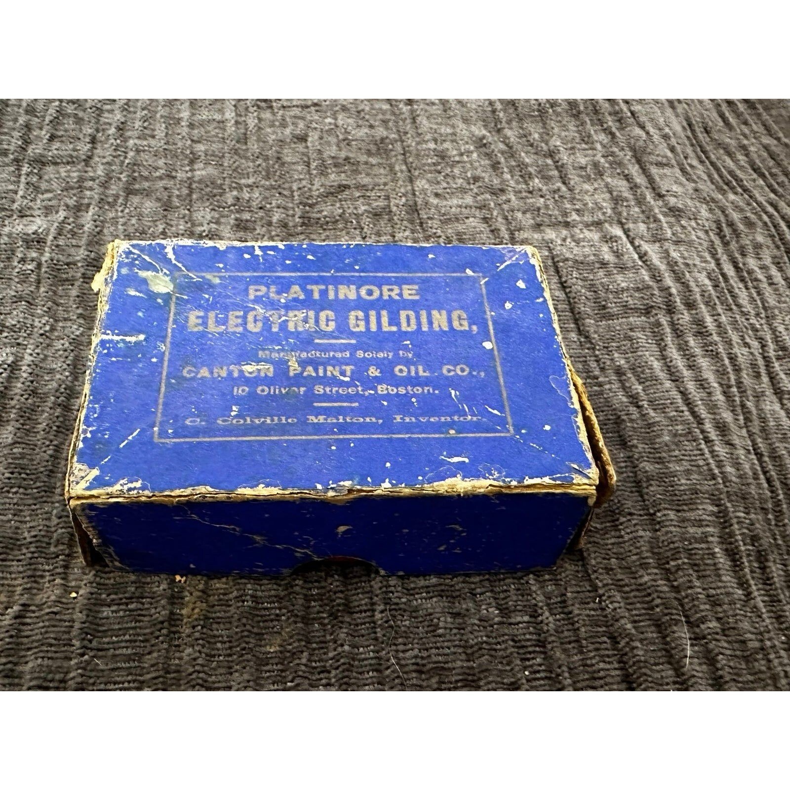 Antique Gold Gilding electric kit platinore canton oil and paint ...