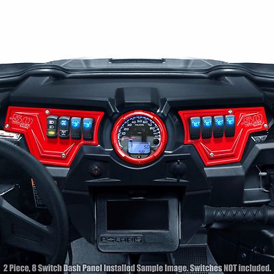 Polaris RZR XP1000 XP 900s 2016 Turbo 8 Switch RED Aluminum 2 Piece ...