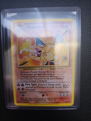 Charizard Original 1999 Illustration 4/102 | eBay