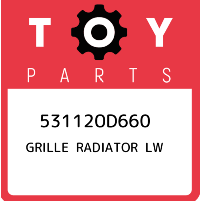 531120D660 Toyota Grille radiator lw 531120D660, New Genuine OEM Part ...