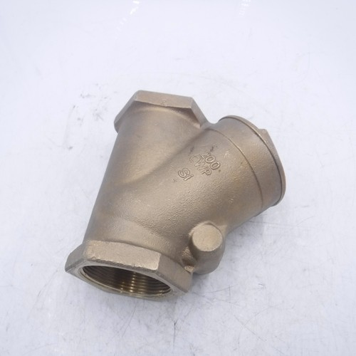 2" FNPT Y Swing Trap Check Valve 200CWP Bronze | eBay
