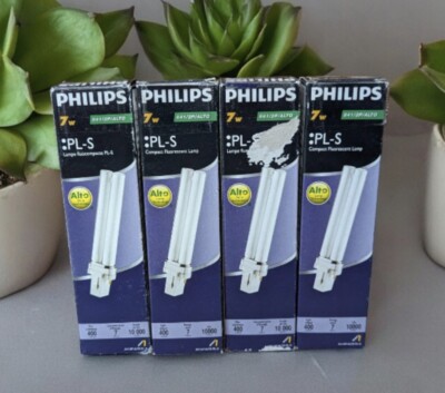 Philips PL-S Twin 827/2P CFL Light Bulb 4pk | eBay
