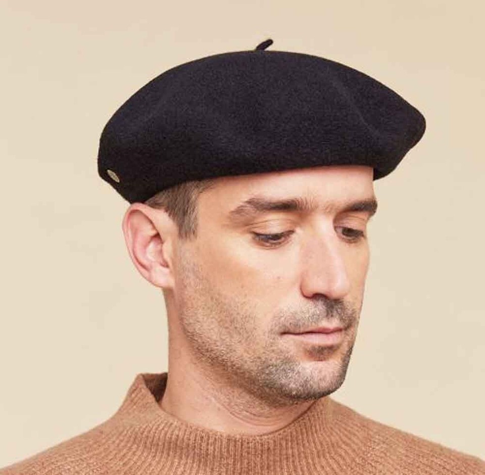 Laulhere-France "Le Basque" 100% French Merino Wool Beret, #300, FINEST QUALITY | eBay
