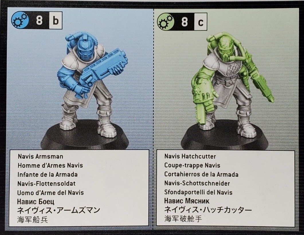 Single Figures Kill Team Imperial Navy Breachers Warhammer 40k Bits | eBay