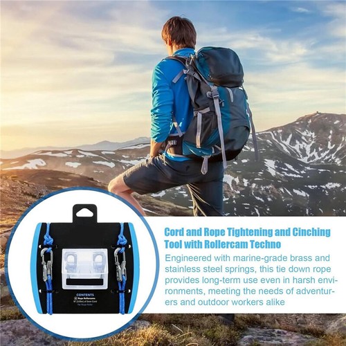 Roperoller - Cord and Rope Tightening and Cinching Tool with Rollercam ...