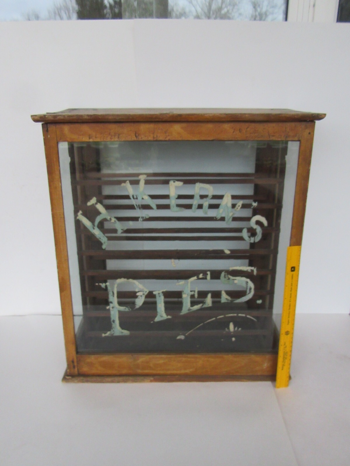 Antique Original Condition H. Kerns Country Store Pie Display Case | eBay