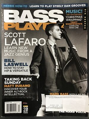 BASS PLAYER MAGAZINE-HOLIDAY 2009-SCOTT LAFARO-BILL LASWELL-MATT RUBANO ...