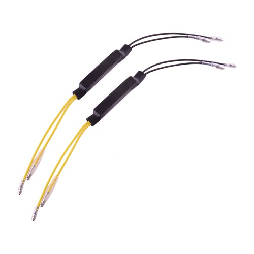 2x Motorcycle Turn Signal Decoder LED Light Load Decoding Resistor 21W ...