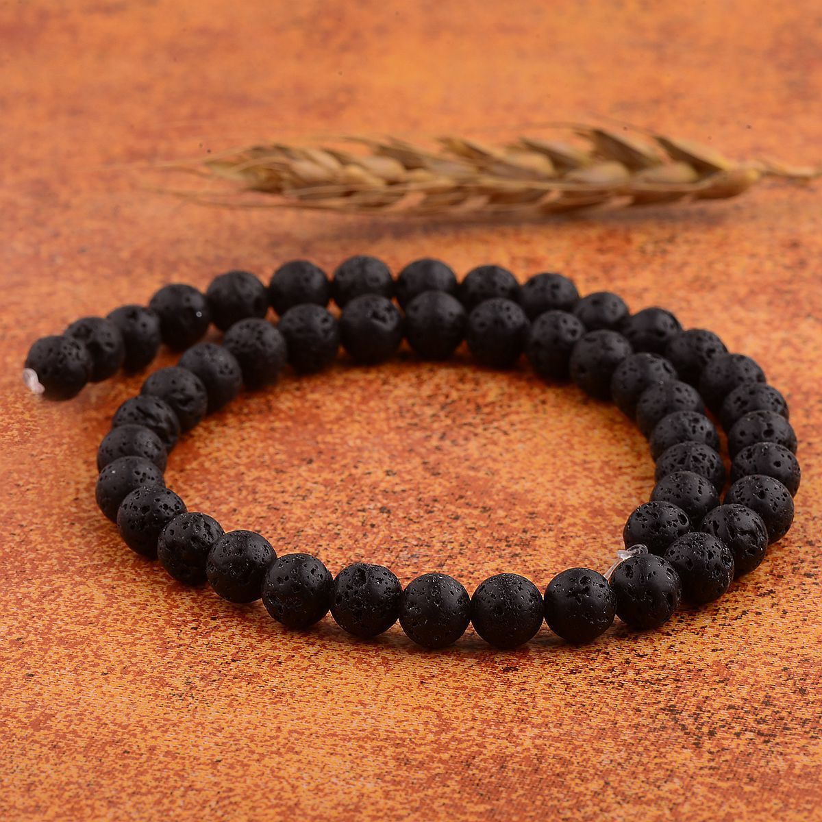 Natural Lava Stone Volcano Beads Round 4mm 6mm 8mm 10mm 12mm 14mm 15.5 ...