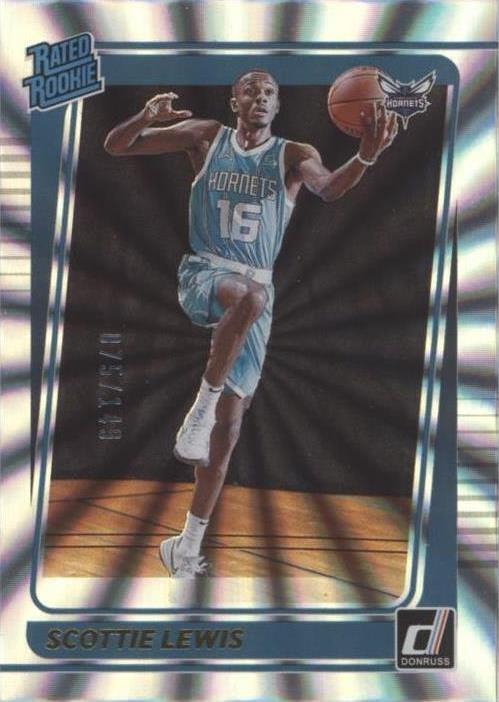 2021-22 Panini Donruss - Rated Rookie Scottie Lewis #246 Holo Laser ...