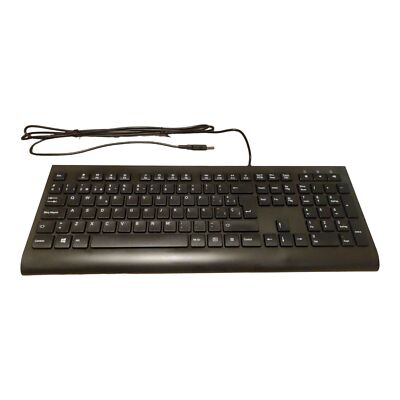 NEW IN BOX SPANISH MEDION KB303U USB QWERTY KEYBOARD, Black with legs ...