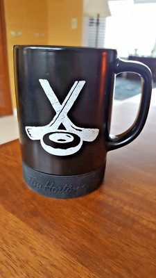 TIM HORTONS 16 OZ. NON-SLIP PUCK BOTTOM BLACK MUG | eBay