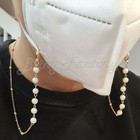 *US SELLER* Face Mask Pearl Bead Chain Necklace, Mask Holder, Mask ...