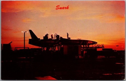 1960s PATRICK AIR FORCE BASE Florida Postcard USAF AM-62 Northrup SNARK ...