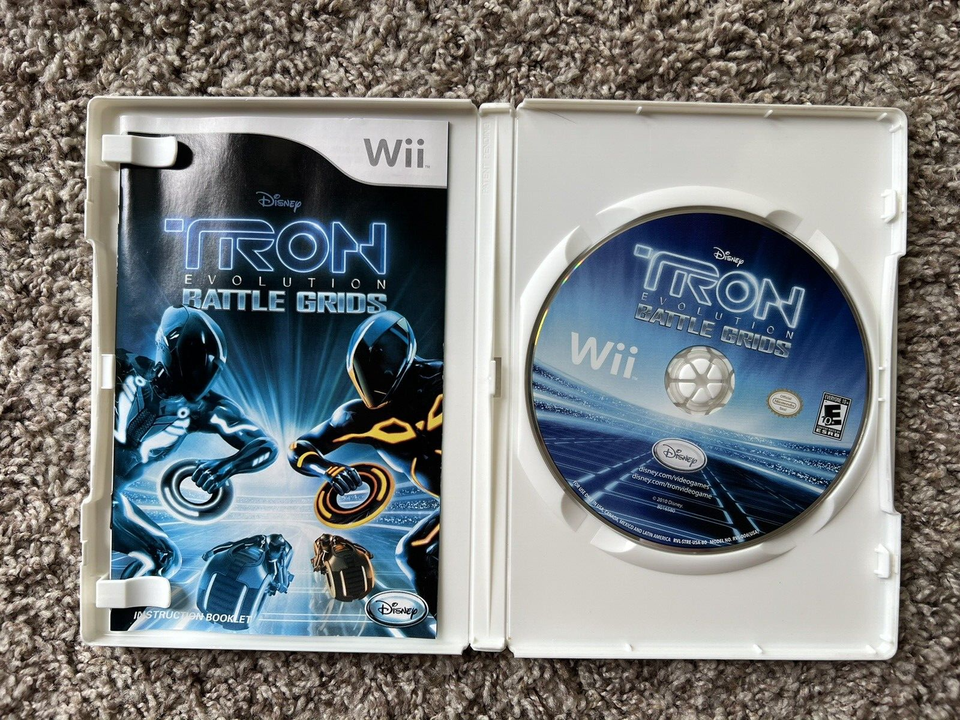 Tron: Evolution Battle Grids Complete Nintendo Wii Game - 2010, Good ...