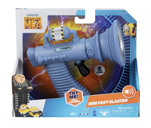 Despicable Me 4 Minions Mini Fart Blaster Toy New with Box | eBay