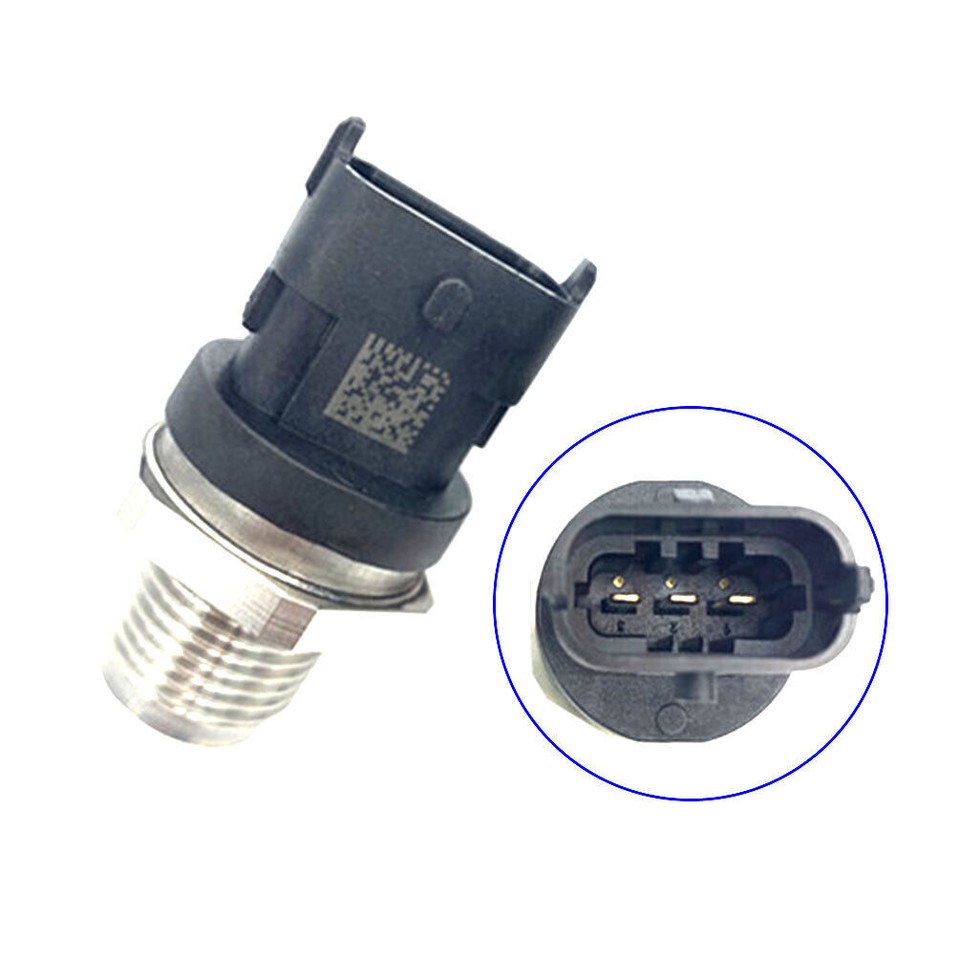 Fuel Rail Pressure Sensor 0281006117 3005793C1 For Bosch Navistar ...