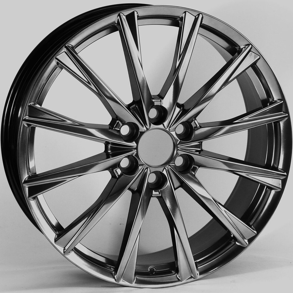 22" LX F SPORT STYLE HYPER DARK WHEELS RIMS FITS 2022+ TOYOTA TUNDRA ...