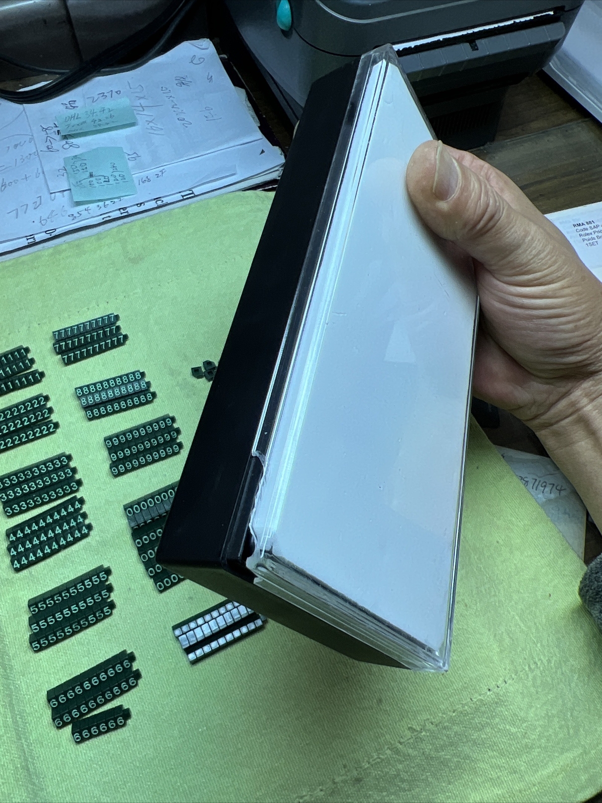 Rolex Dealer store complete set of price tags W/ Original Box.rare‼️F ...