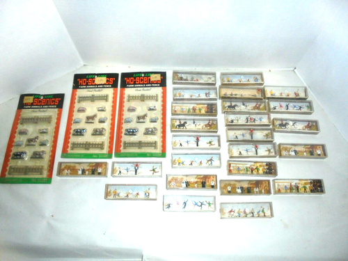 LIFELIKE HO TRAIN FARM ANIMALS THREE SETS MIB PLUS LOTS OF GERMAN ...