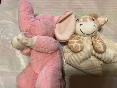 pink praying talking Elephant baby toy plush dolls giraffe | eBay