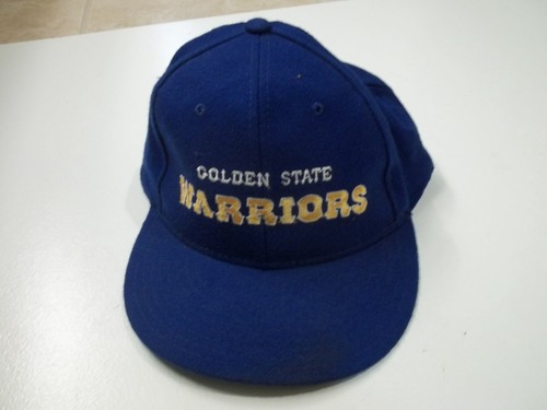 Vintage 90s Golden State Warriors NBA Script Starter 100% Wool Snapback ...