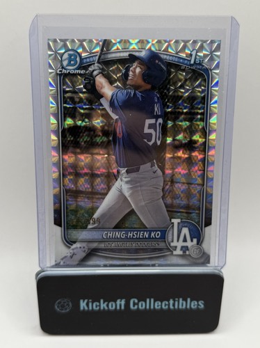 Ching-Hsien Ko 2025 Bowman Chrome 1st Geometric Ching-Hsien Ko #/499 ...