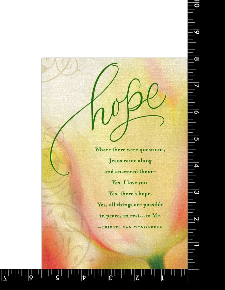 Religious HAPPY EASTER Card, Hope Corinthians Verse Yes of Jesus by ...